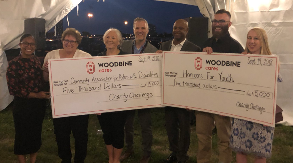 Woodbine Entertainment Awards $10,000 to 2018 Charity Challenge Winners ...