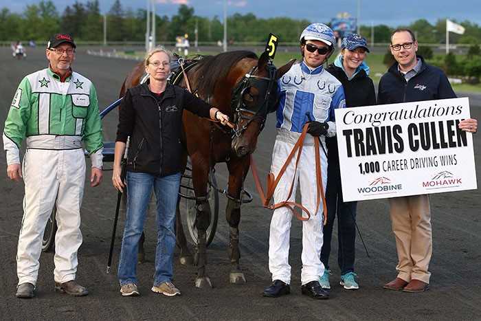 Cullen reaches 1,000 career driving wins - Woodbine Mohawk Park