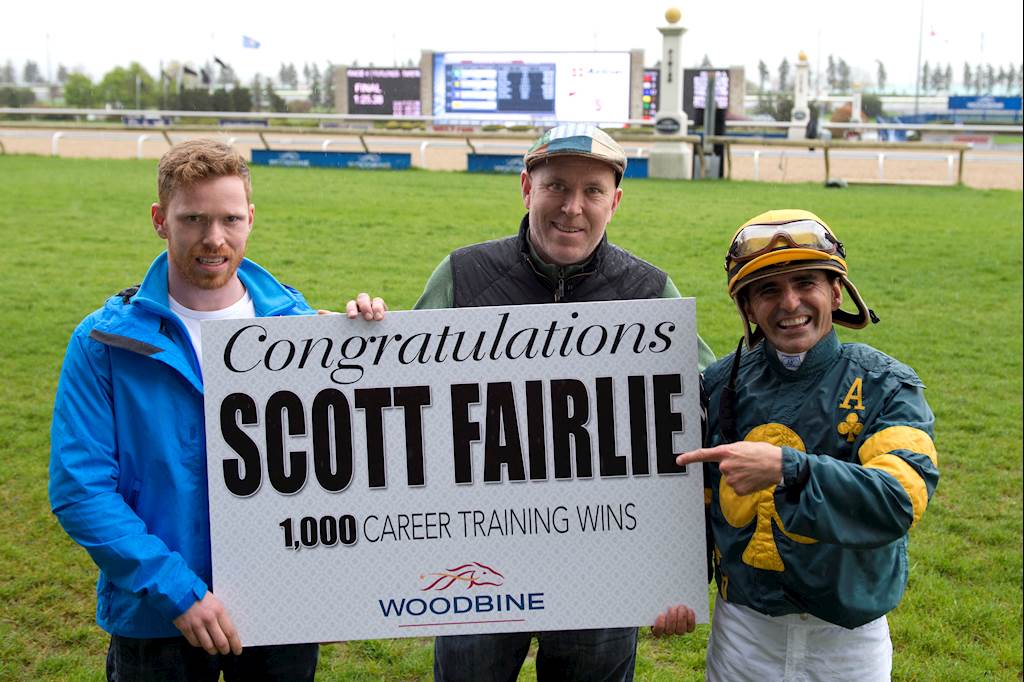 Scott Fairlie records 1000th career win - Woodbine Racetrack
